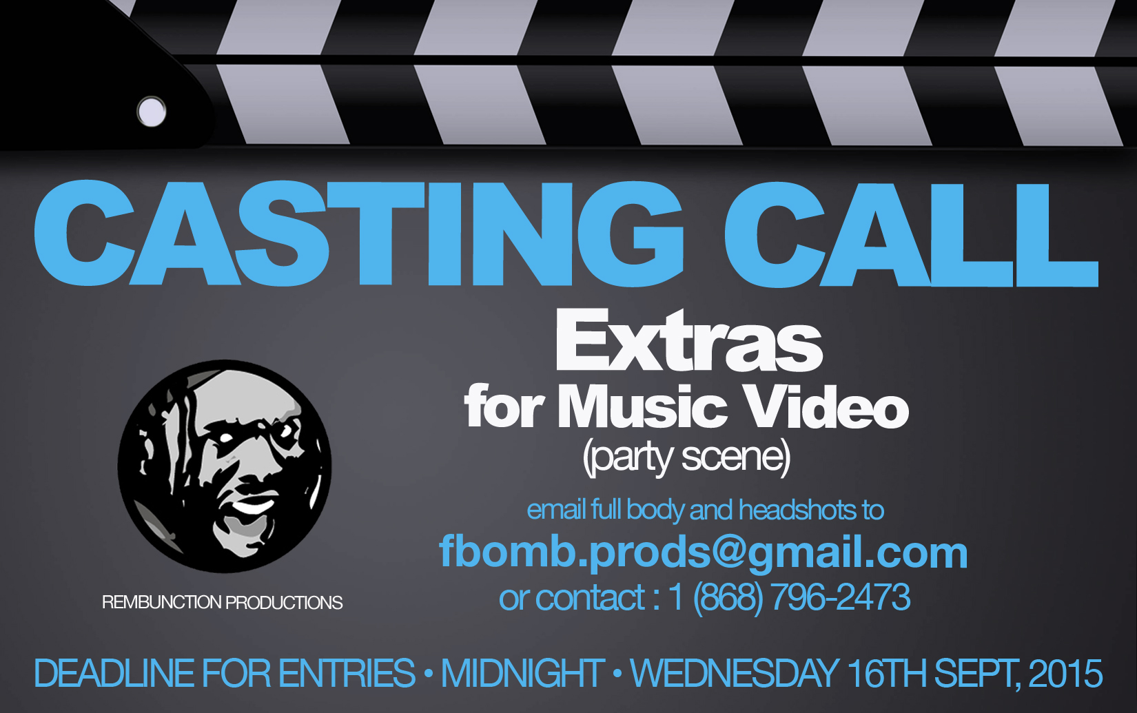 Casting Actors/Dancers/Model Extras for Rembunction Music Video (Closed ...